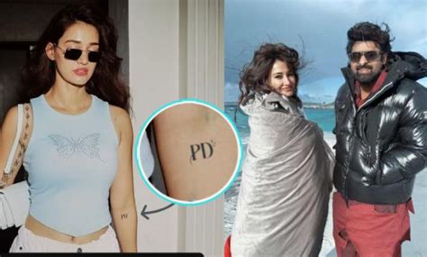 دیشا پٹانی کا پرابھاس کیساتھ افیئر، ہاتھ پر ٹیٹو بھی بنوالیا