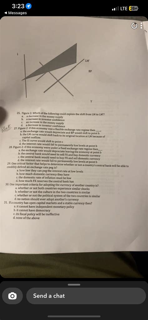 Solved 25 Figure 2 Which Of The Following Could Explain