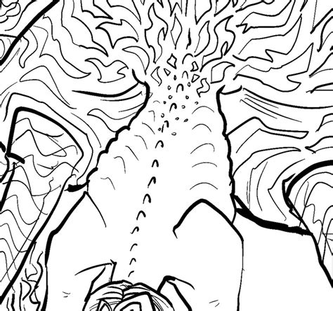 Jorogumo Japanese Spider Woman Yokai Monster Cryptid Adult Sexy Scary Coloring Page Stress