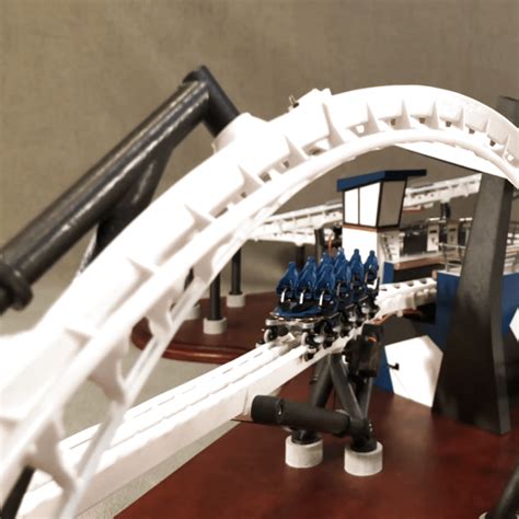 3d Printed Roller Coaster Looks Pretty Darn Fun Hackaday