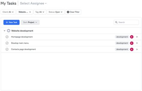 Filtering And Sorting Task List