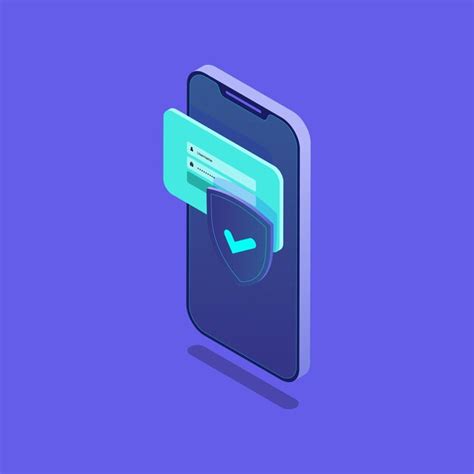 Premium Vector Password Protection Data Security 3d Isometric Vector