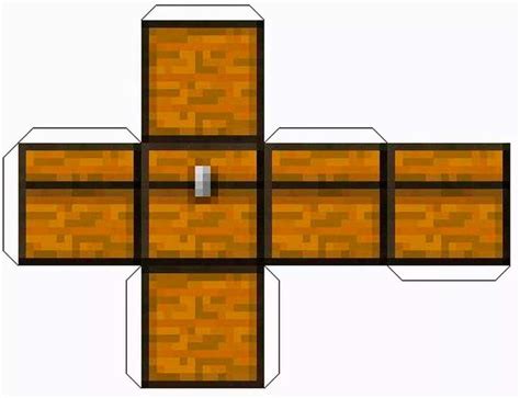 Схема сундука Minecraft Printables Diy Minecraft Minecraft Crafts