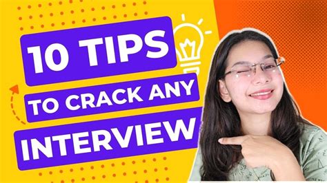 Crack Any Interview Interview Tips Youtube