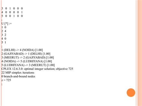 Operation Research Model For Solving TSP PPTX Programming Languages