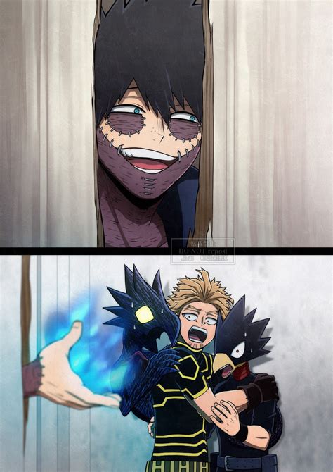 Hawks Dabi Tokoyami Fumikage And Dark Shadow Boku No Hero Academia Drawn By Ksiri Danbooru