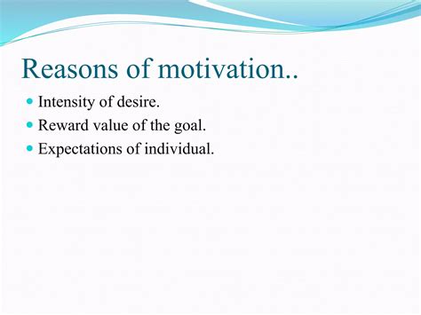 Cycle Of Motivation Pptx