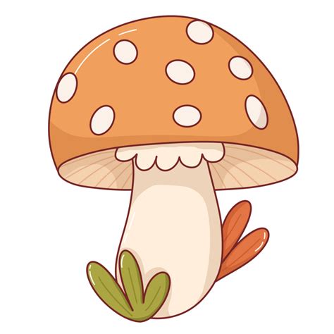 Cartoon Mushroom Clip Art 53108406 Png
