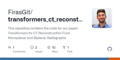 Github Firasgittransformersctreconstruction This Repository