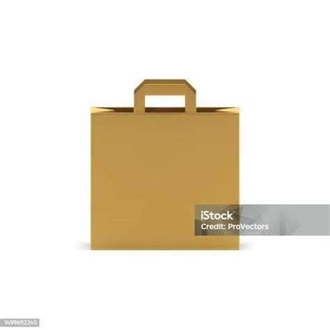손잡이가 있는 쇼핑백 황금 종이 프리미엄 구매 캐리어 구매 상품 부티크 3d 아이콘 벡터 3차원 형태에 대한 스톡 벡터 아트 및 기타 이미지 3차원 형태 가방 고객