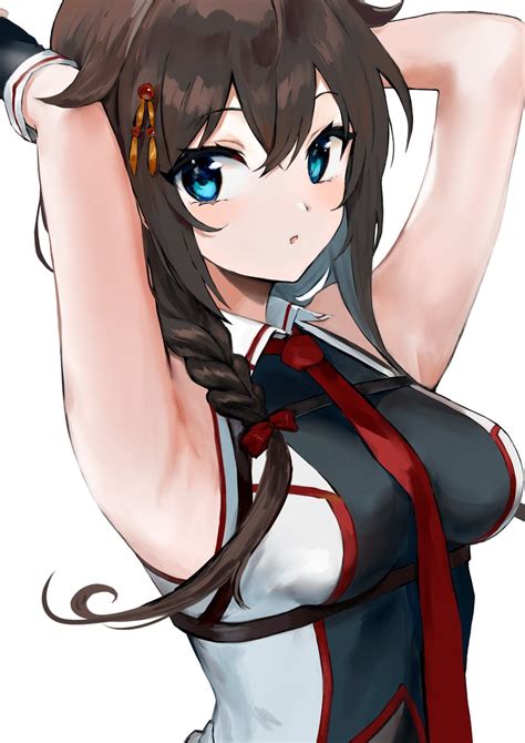 Shigure And Shigure Kai San Kantai Collection Drawn By Nataro1116