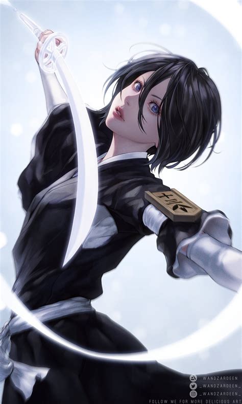 Kuchiki Rukia Rukia Kuchiki Bleach Bleach Блич Anime