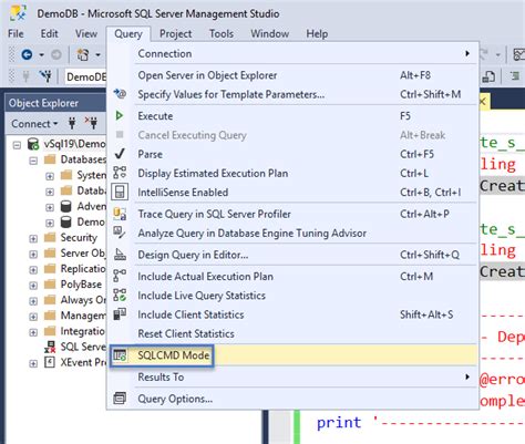 One Way To Build An Ssms Database Solution Add A Stored Procedure And The Build Andyleonard
