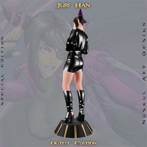 Archivo Stl Juri Han Modo Traje Street Fighter Capcom 🕹️・diseño De