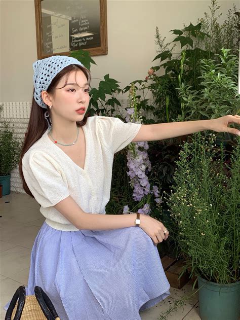 앙또드 [당일출고] 텅비 봄 여름 가을 반팔 니트 가디건 썸머 브이넥 얇은 숏 크롭 가디건