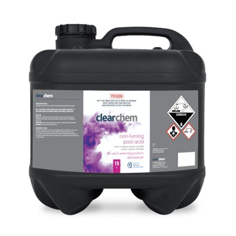 Non Fuming Sulphuric Pool Acid Swimwise Pool And Spa Services