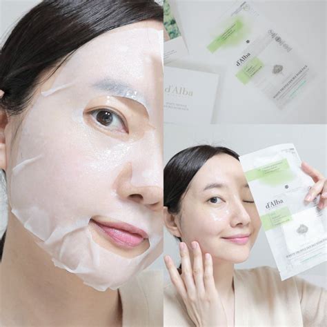마스크팩 추천 달바마스크팩 피부 진정 속보습 수분마스크팩 네이버 블로그