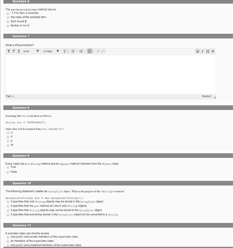 Solved The Getselectedindex Method Returns 1 If No Item Is