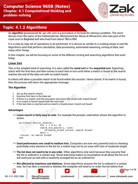 Topic 412 Algorithms Chapter 41 Computational Thinking And Problem Solving Pdf Queue