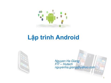 PPT Lập trình Android PowerPoint Presentation free download ID 2919645