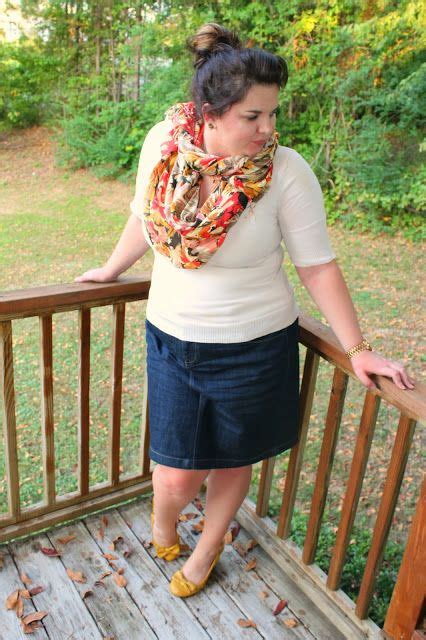 Plus Size Jean Skirts