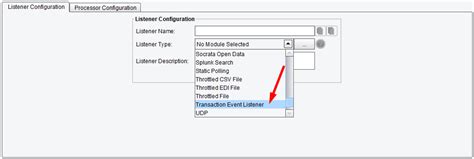 Configuring The Transaction Event Listener In Pilotfish Software