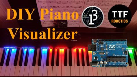 Ttf Robotics On Linkedin How To Make A Diy Piano Rgb Led Visualizer