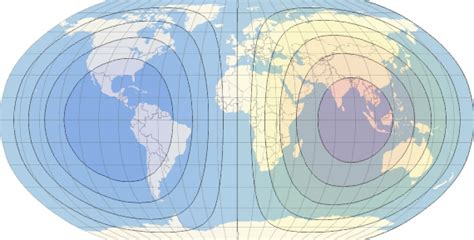 Plotting How To Contourplot A Function Of The Coordinates On The Earths Surface On A Map