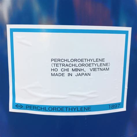 Tetrachloroethylene Pce Cas 127 18 4