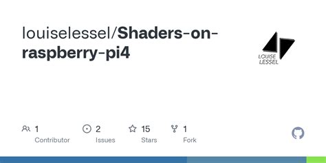 Github Louiselesselshaders On Raspberry Pi4