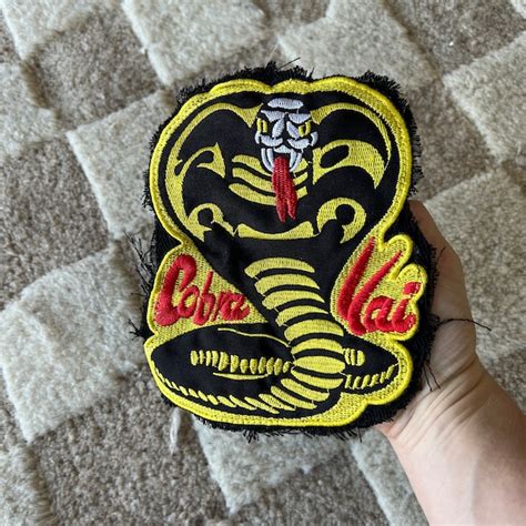 Cobra Kai Patch Etsy