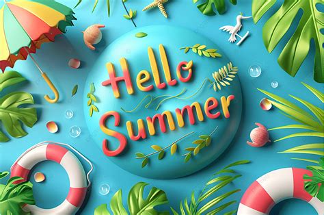 안녕하세요 여름 해변 종이 컷 푸른 바다 배경 안녕하세요 여름 해변 종이 컷 푸른 바다 배경 일러스트 및 사진 무료 다운로드 Pngtree