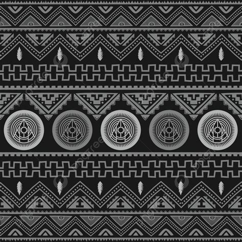 Seamless Native Pattern Background Repeat Village Background Background Image And Wallpaper