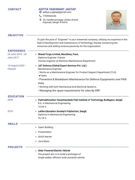 aditya jagtap cv pdf