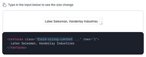 Tailwind Css Field Sizing Guide Tailkits