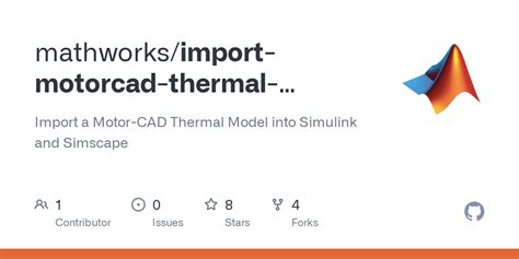 Github Mathworksimport Motorcad Thermal Simulink Import A Motor Cad Thermal Model Into