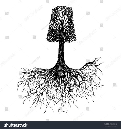 5 748 Tree With Roots AND Hands Vector Images Stock Photos Vectors Shutterstock