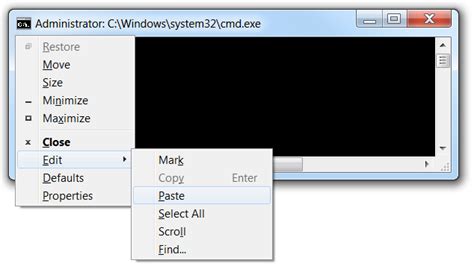 C Ctrl C 转义符如何在windows命令提示符下启用ctrl C Ctrl V进行粘贴 Csdn博客