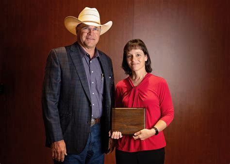Bormann Presented Continuing Service Award Beef Improvement Federation