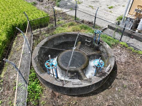 太夫塚円筒分水工歩鉄の達人