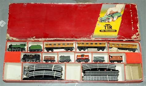 Bid Now Trix Twin Railway Set Ttr Uk Set Box Marked October 2