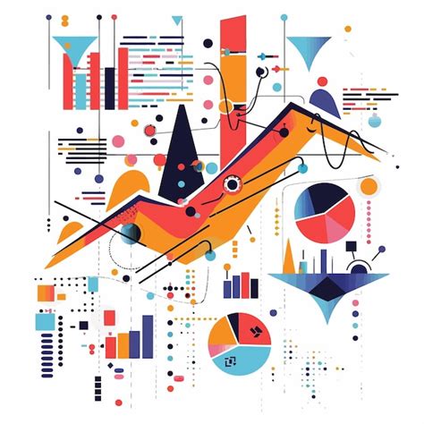 Premium Vector Data Visualization Vector Illustration