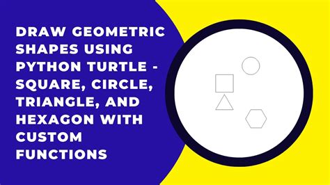 Draw Basic Shapes With Python Turtle Madras Academy