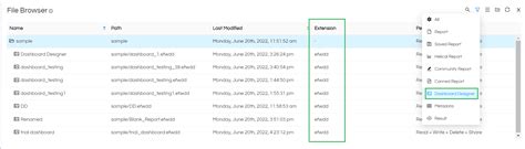 File Level Operation Helical Insight