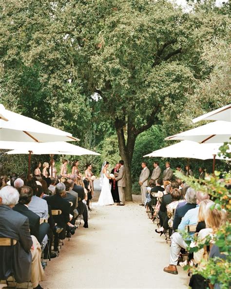Martha Stewart Weddings Real Weddings Outdoor Wedding Winery