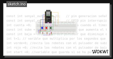 Practica Frecuencimetro Con Timers Wokwi Esp32 Stm32 Arduino Simulator