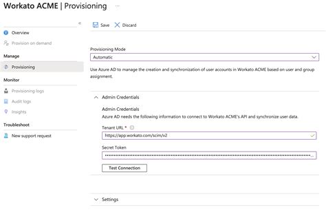 Configure And Use Scim In Microsoft Entra Id Workato Docs