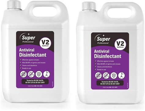 Suma Bac D10 Cleaner And Sanitiser Pack Qty 2 X 5 Ltr Uk Grocery