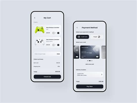 Daily UI Credit Card Checkout Behance