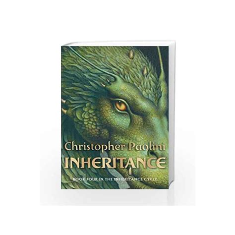Inheritance Book Four The Inheritance Cycle 4 By Paolini Christopher Buy Online Inheritance